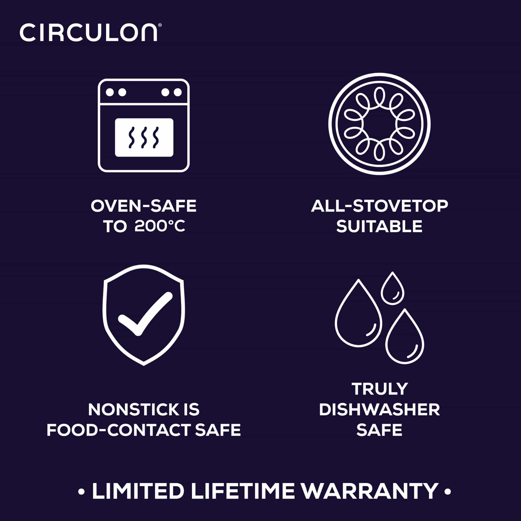 Circulon ScratchDefense A1 Nonstick Induction Covered Sauteuse 28cm/4.7L | Circulon Australia