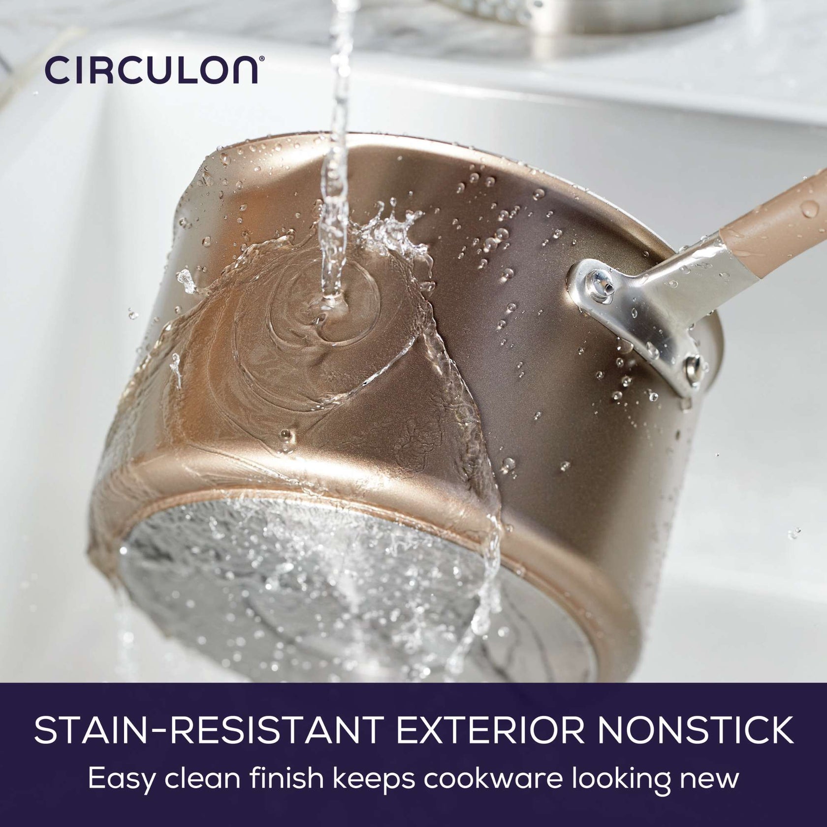 Circulon Premier Professional Nonstick Induction 5 Piece Cookware Set ...